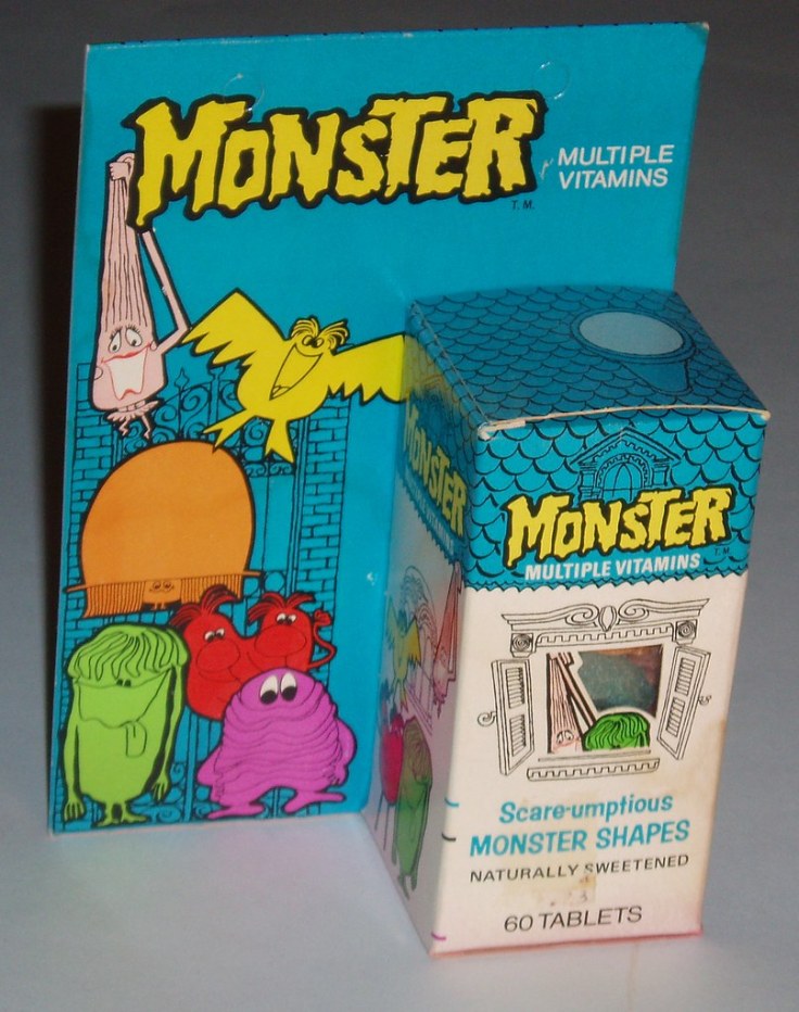 Monster Vitamins for A Generation of Monster Kids – IT CAME FROM…